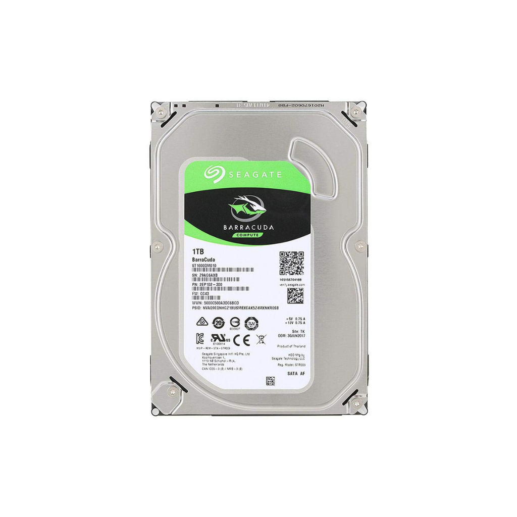 Seagate BarraCuda 1TB 7200RPM 3.5" SATA III Internal Hard Drive ...