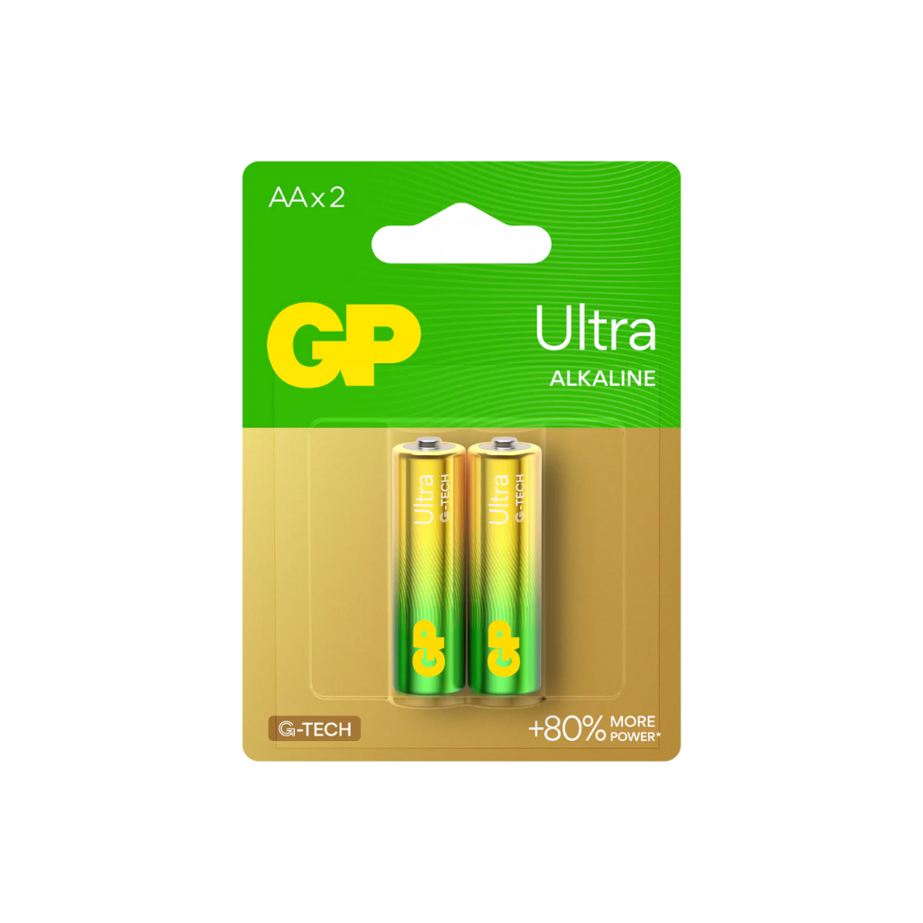 GP Alkaline AA Battery 2 Pcs (1 x 10)