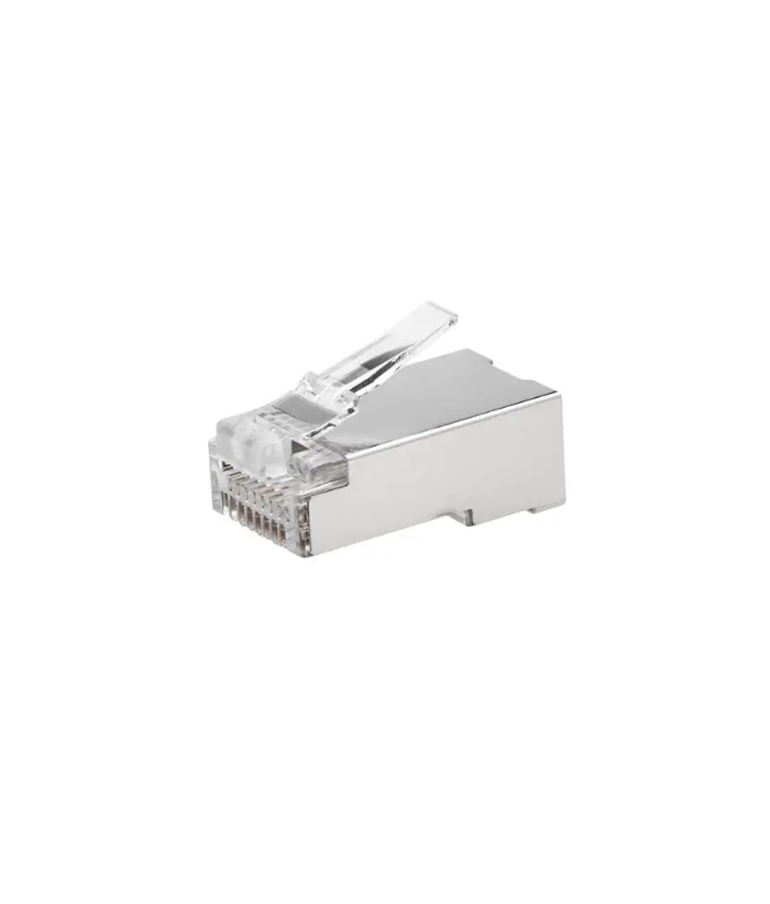 RJ45-CAT6-STP-PT RJ45 Connector 100 PCs EZ Easy